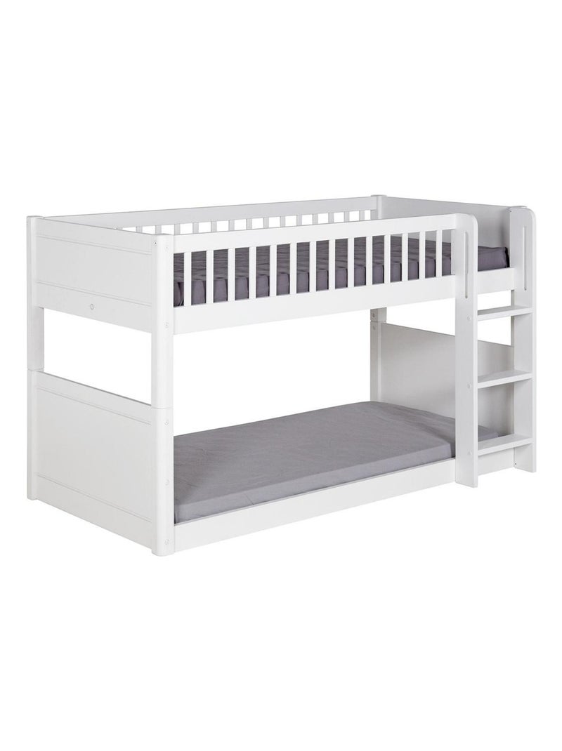 Lit superposé Montessori modulable Victoria - AKITEN RETAIL - Blanc ...