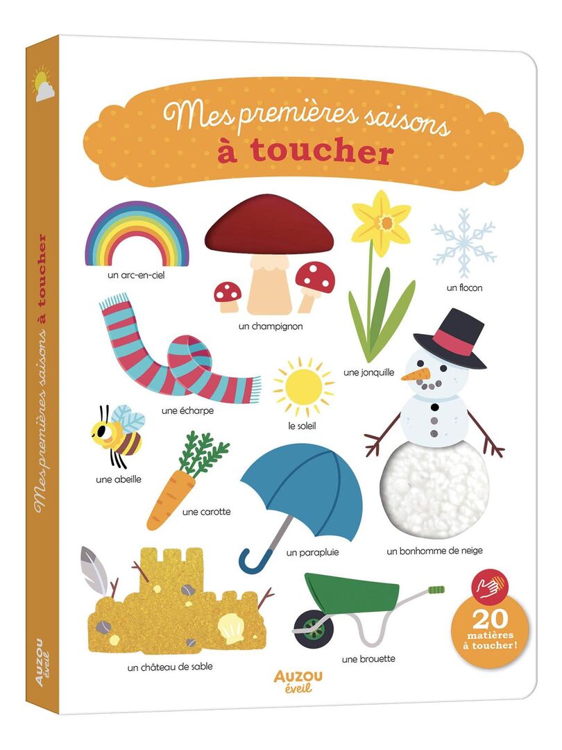 Livre Mes premières saisons à toucher - N/A - Kiabi - nu€