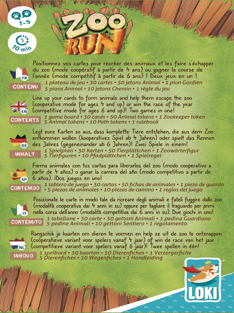 Loki - Zoo Run - Liberez les animaux - Multicolore - 21.40€ - Kiabi