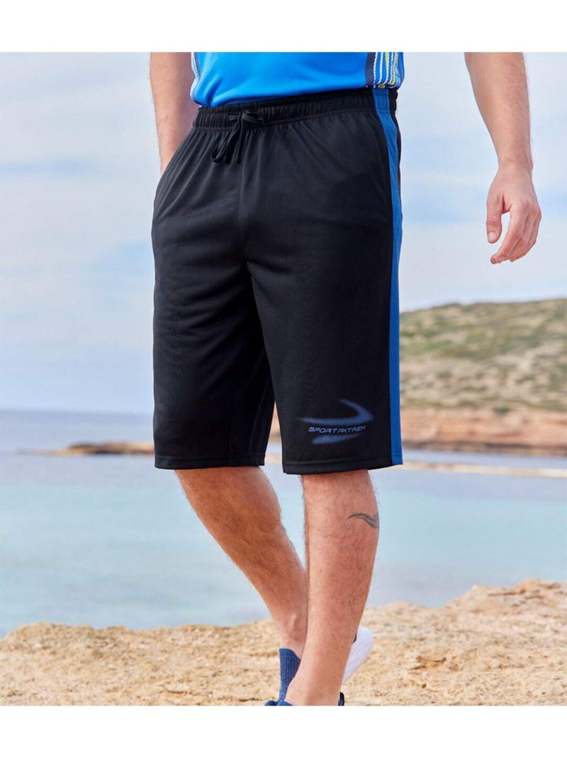 Lot de 2 Bermudas Sport Line - ATLAS FOR MEN - Bleu Noir - Homme - 0.00 ...