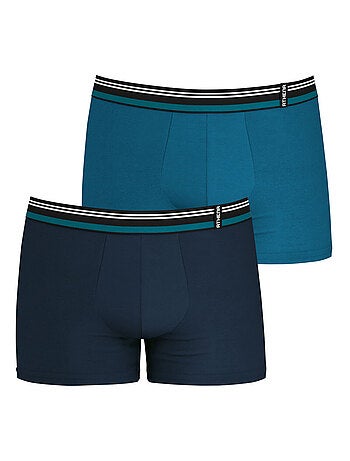 Boxer homme uni : coton et par lot - Kiabi