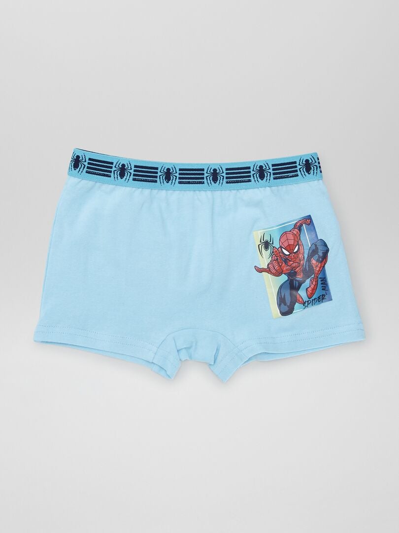 Lot de 2 boxers 'Spider-Man' 'Marvel' - Bleu - Kiabi - 8.00€