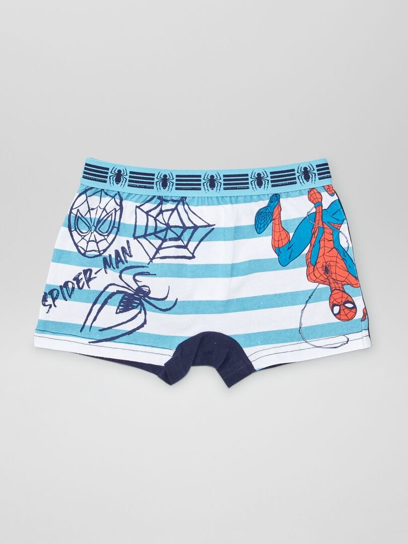 Lot de 2 boxers 'Spider-Man' 'Marvel' - Bleu - Kiabi - 8.00€