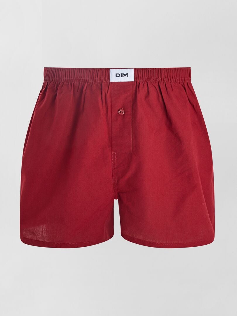 Lot de 2 caleçon 'DIM' - Rouge/bleu - Kiabi - 11.00€