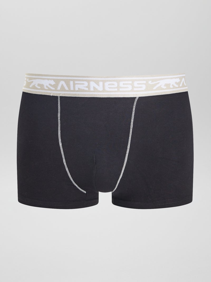 Lot de 3 boxers 'Airness' - Noir - 15.00€ - Kiabi