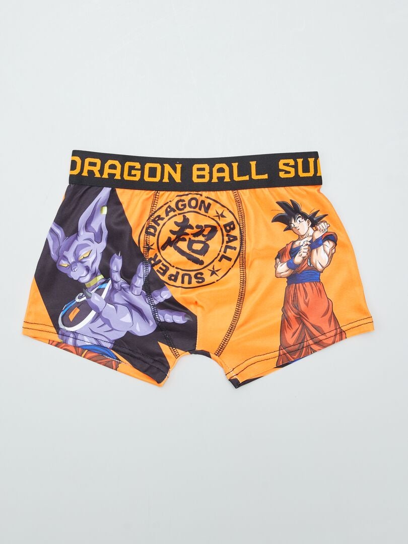 Lot de 3 boxers fantaisie 'Dragon Ball Z' - Orange/bleu/blanc - Kiabi ...