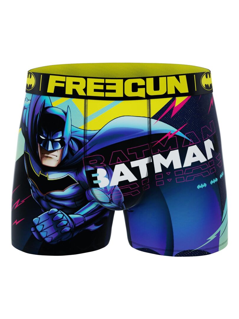 Lot de 3 boxers homme DC Comics Freegun - Bleu - Kiabi - 24.90€
