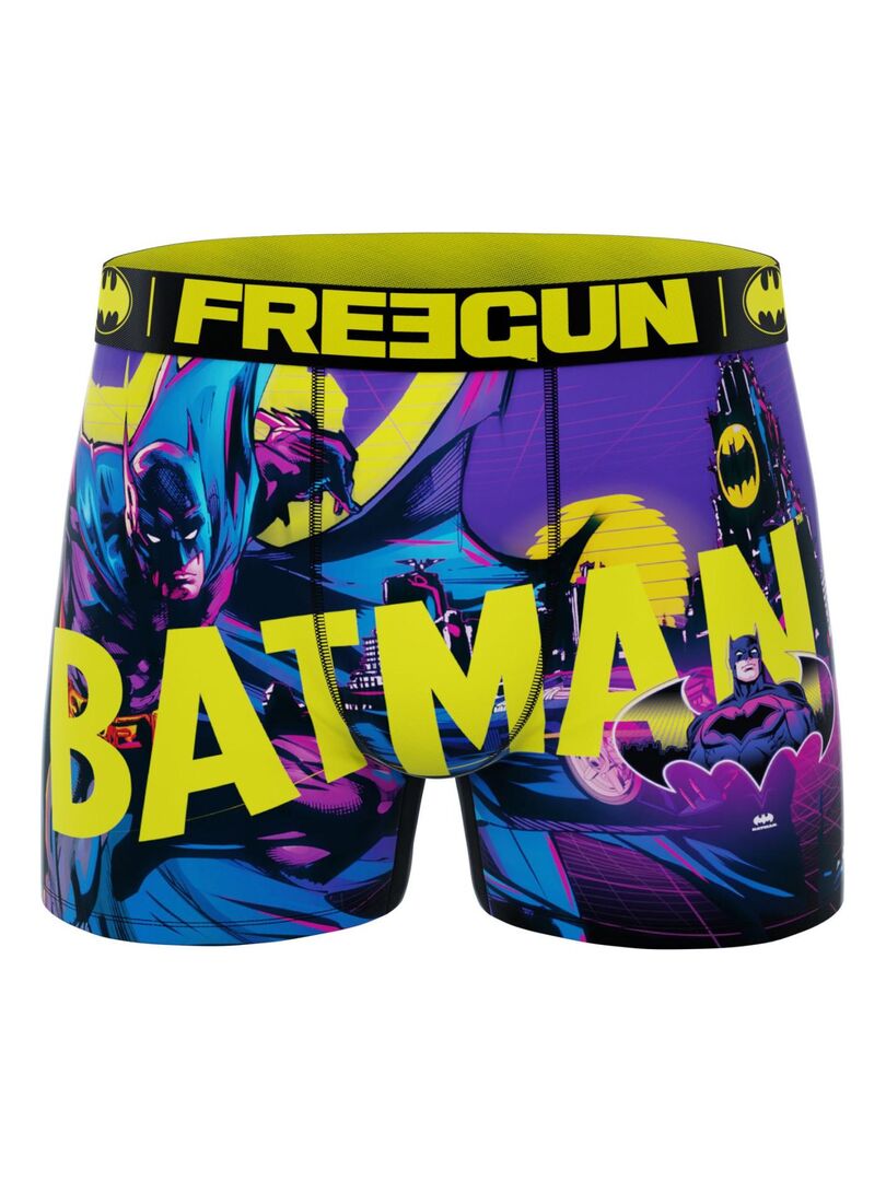Lot de 3 boxers homme DC Comics Freegun - Bleu - Kiabi - 24.90€