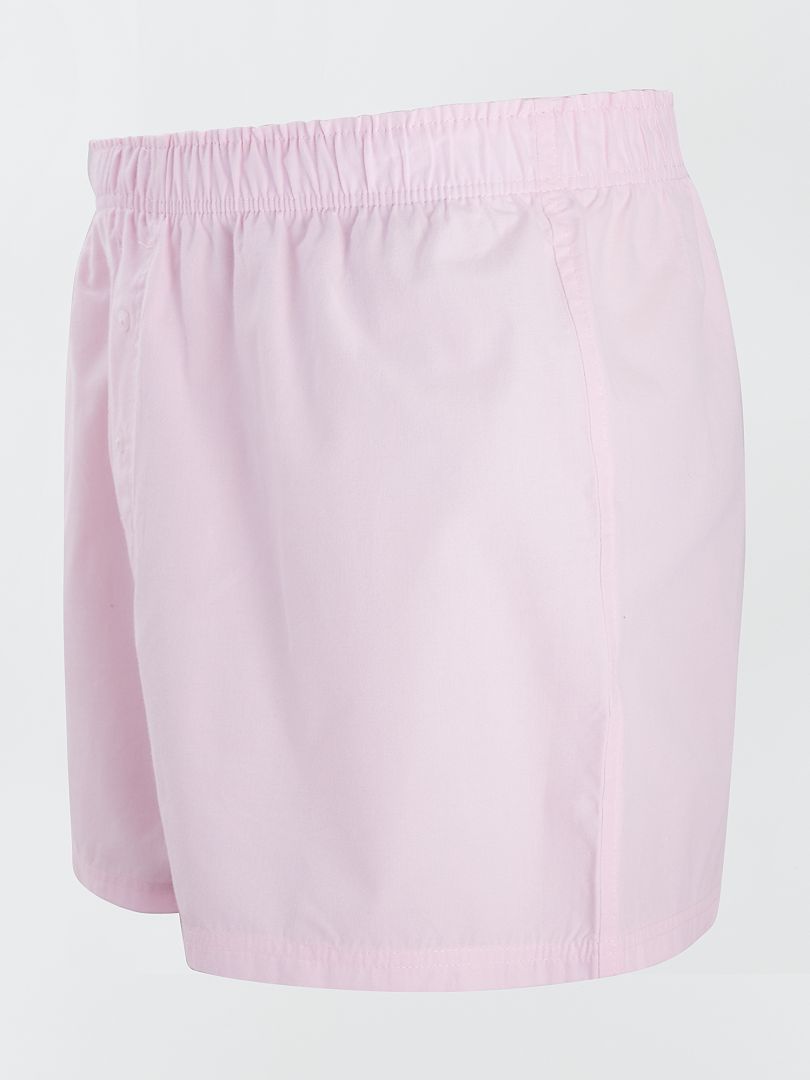 Lot de 3 caleçons pur coton - rouge - Kiabi - 14.00€