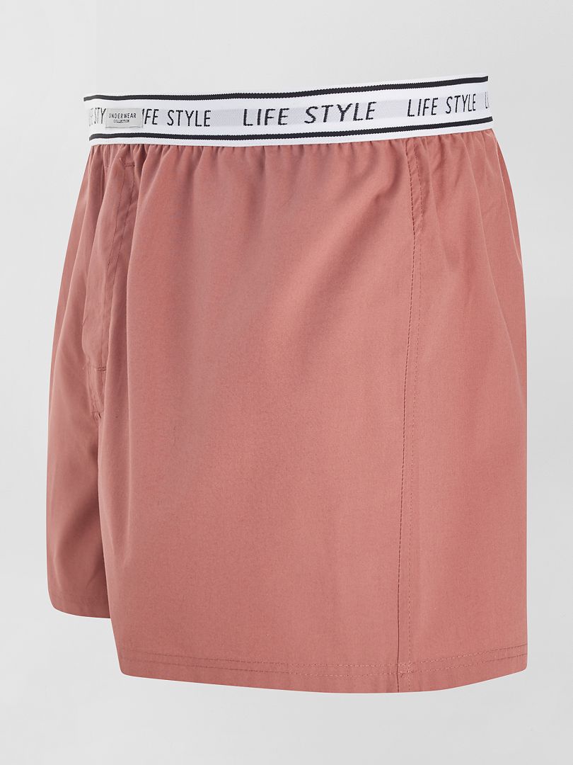 Lot de 3 caleçons - rose - Kiabi - 7.50€