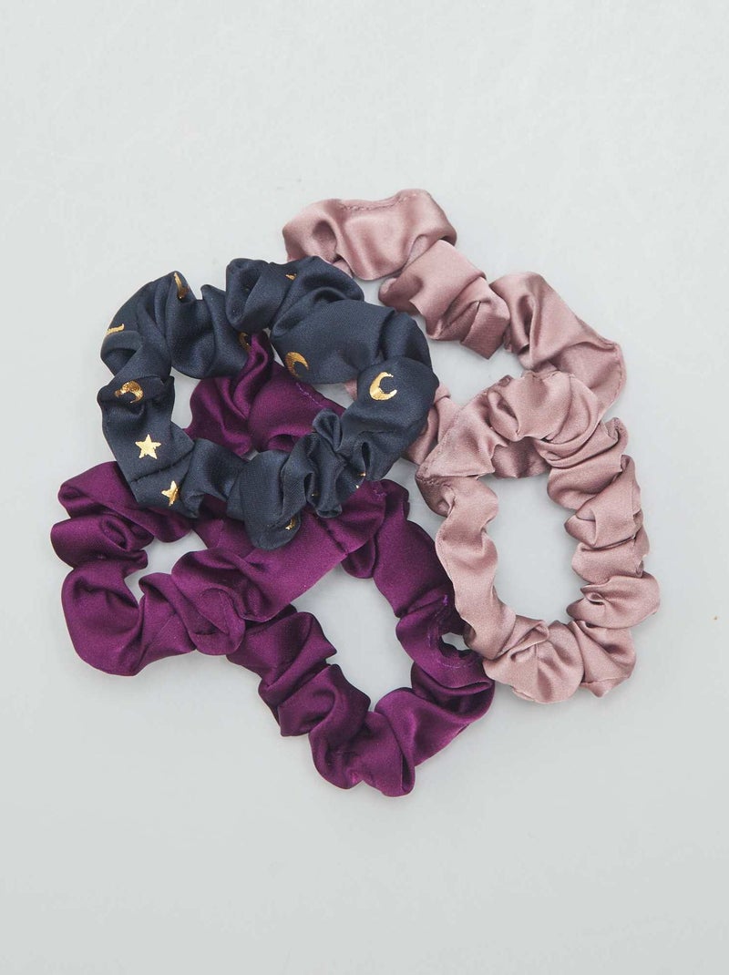 Lot de 4 chouchous - Violet - 3.50€ - Kiabi