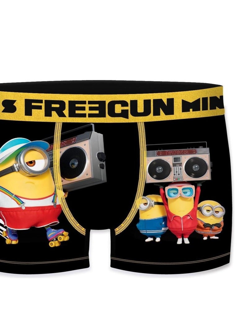 Lot de 5 Boxers homme Les Minions Despicable Me Freegun - Rouge - Kiabi ...