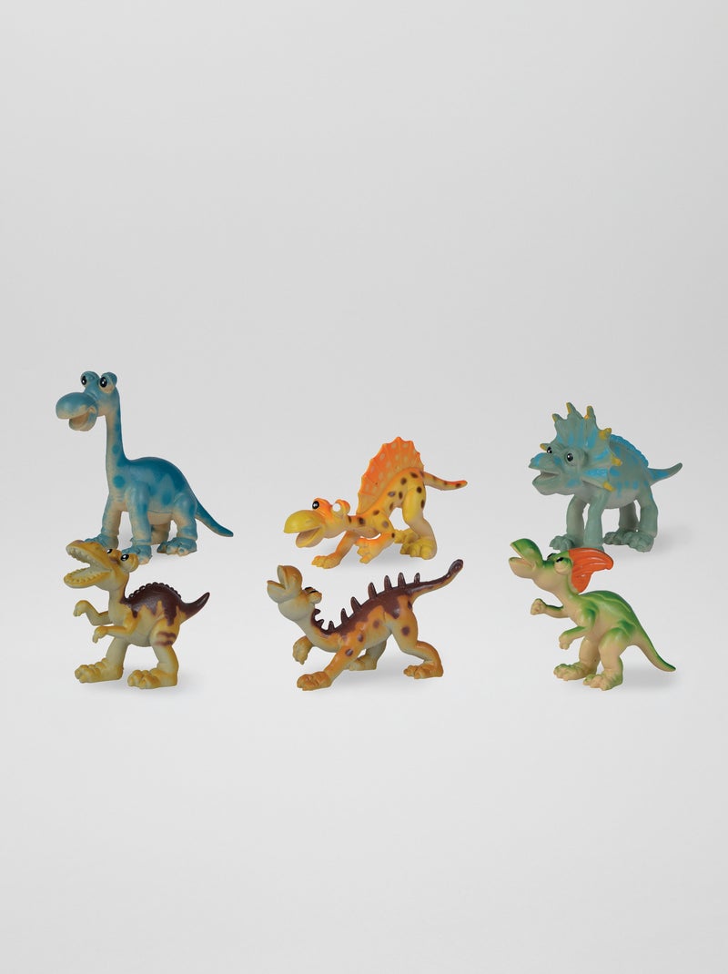 Lot de 6 figurines dinosaures 'Simba' - Vert - 5.00€ - Kiabi