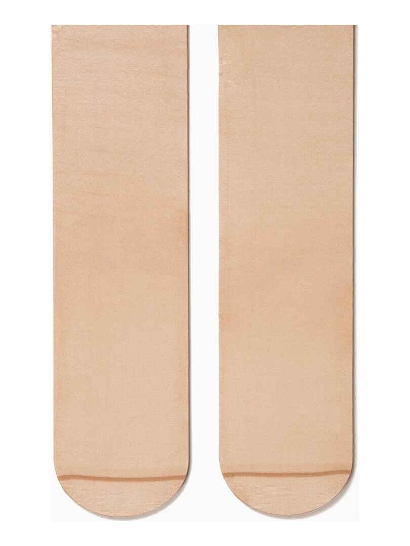 Lot de cinq paires de collants transparents pour fille - Beige - Kiabi ...