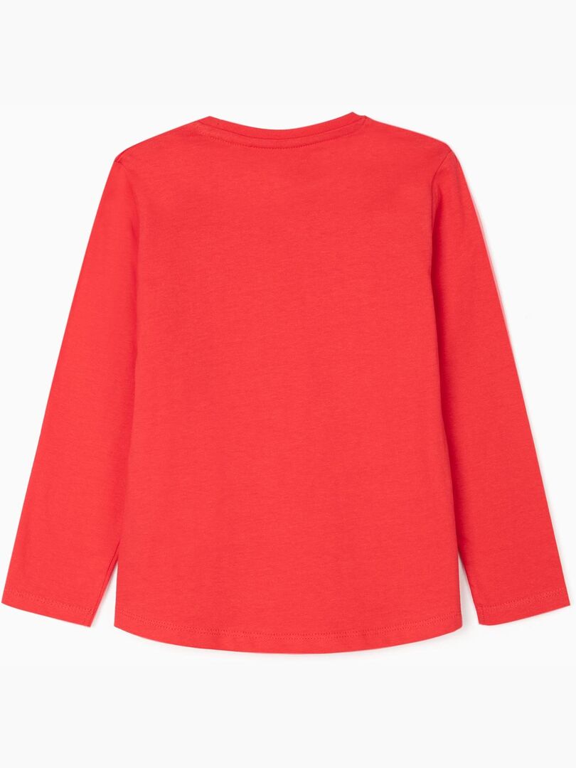 Lot de deux t-shirts à manches longues pour fille manches longues ...
