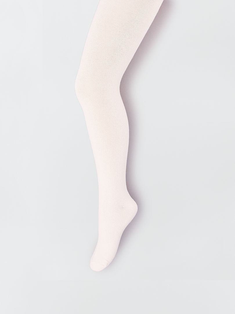 Lots de 2 collants - rose/blanc - Kiabi - 9.00€