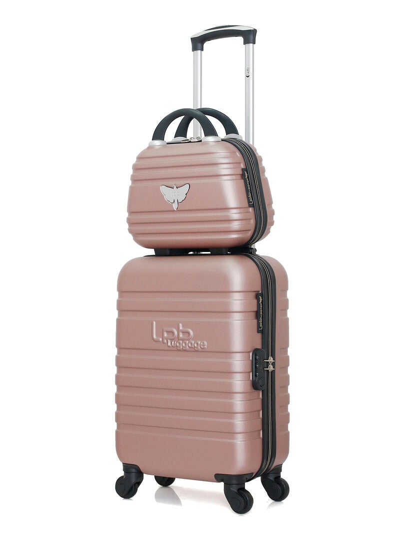 LPB - SET DE 2 ABS AURELIA-H 4 Roues - Rose - Kiabi - 109.99€