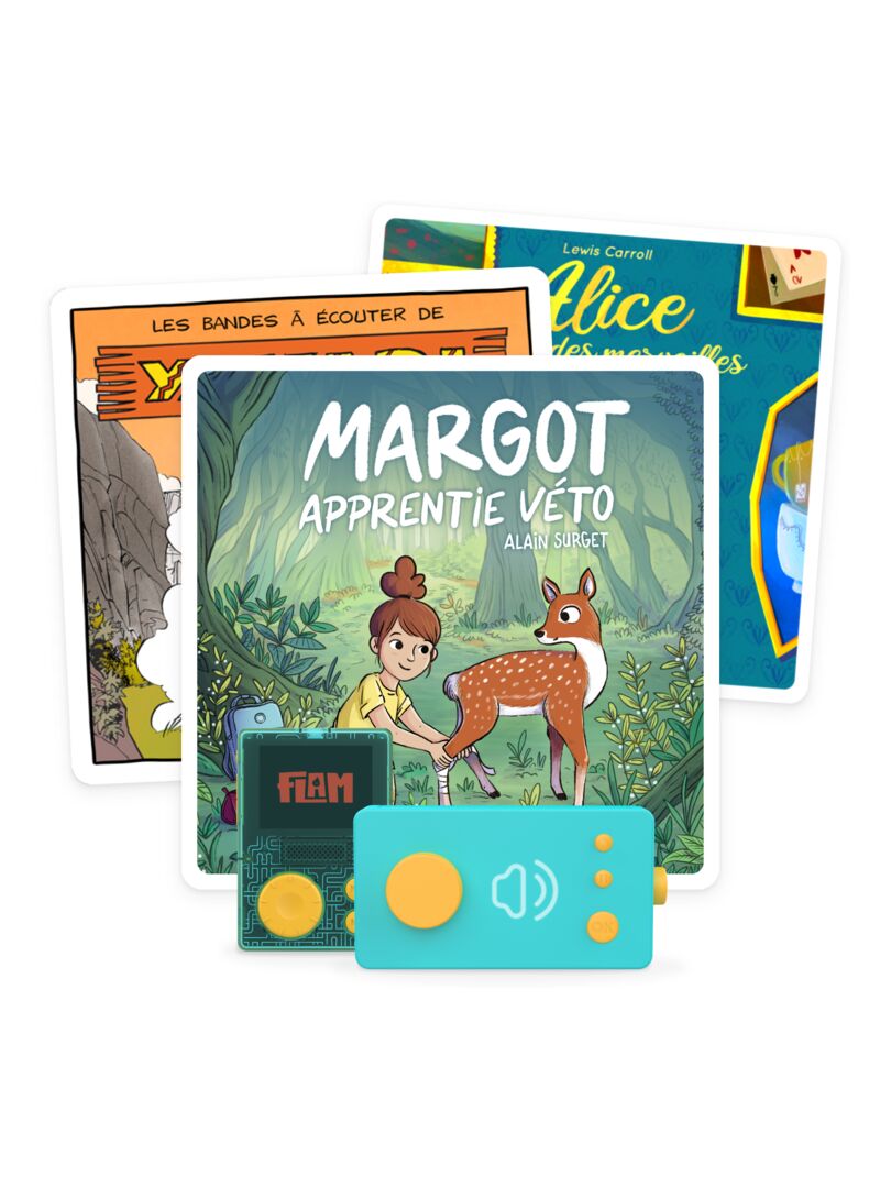 Lunii – Pack 3 livres audio interactifs – Pour conteuses Ma Fabrique à ...