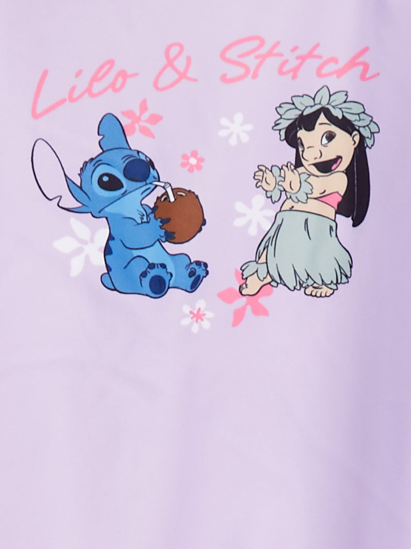 Maillot de bain 'Lilo' - 1 pièce - VIOLET - Fille - 11.20€ - Kiabi