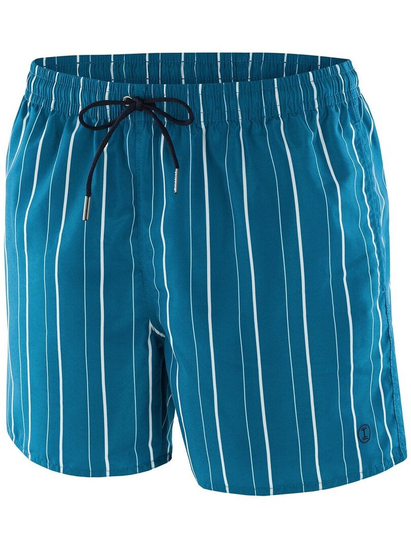 Maillot de bain short à rayures Egée - Bleu - Kiabi - 46.73€
