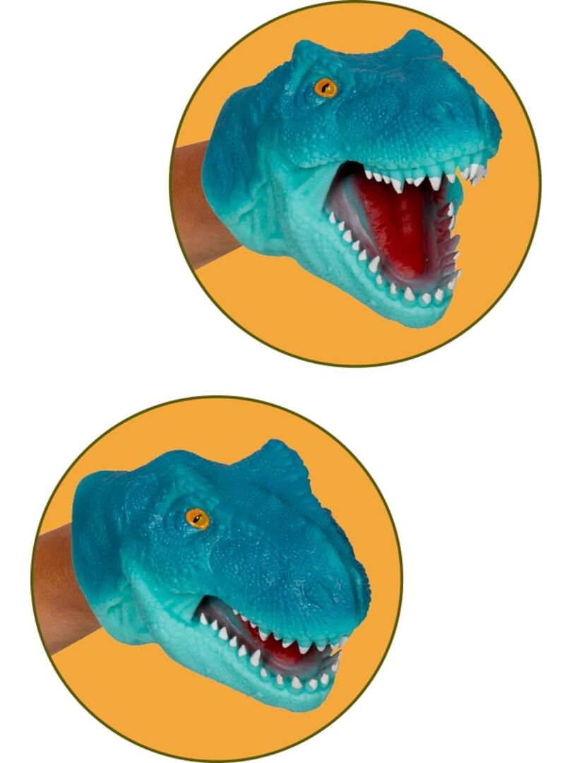 Marionnette Tyrannosaurus Rex - T-Rex World - Bleu - Kiabi - 11.34€