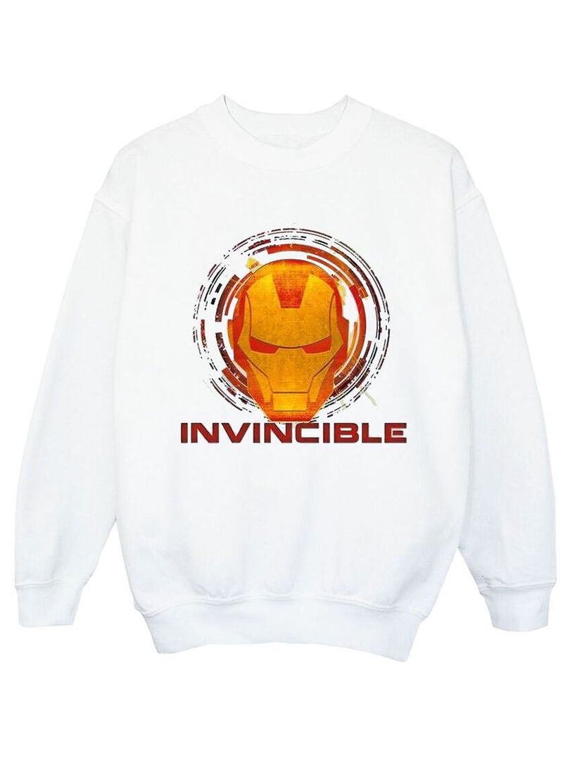 Marvel - Sweat AVENGERS INVINCIBLE - Blanc - Kiabi - 44.99€