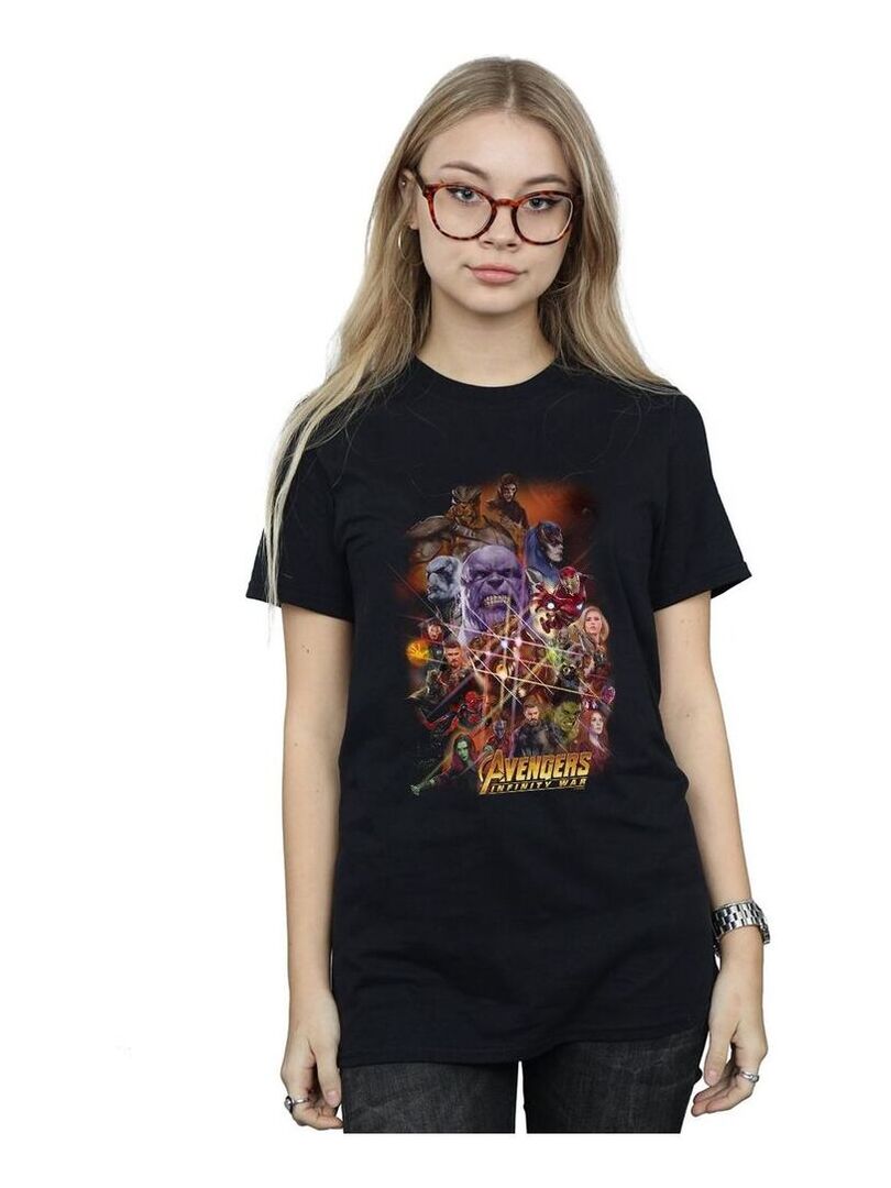 Marvel - T-shirt AVENGERS INFINITY WAR - Noir - Kiabi - 29.99€