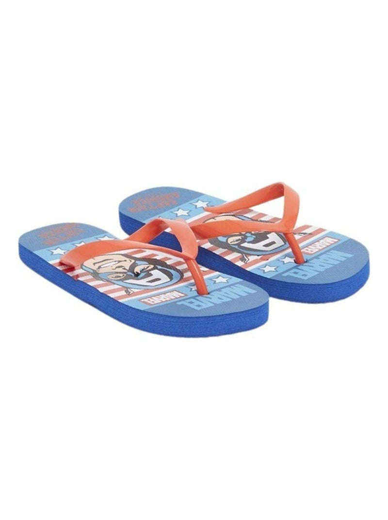 Marvel - Tong imprimé Avengers - Bleu - Garçon - 0.00€ - Kiabi