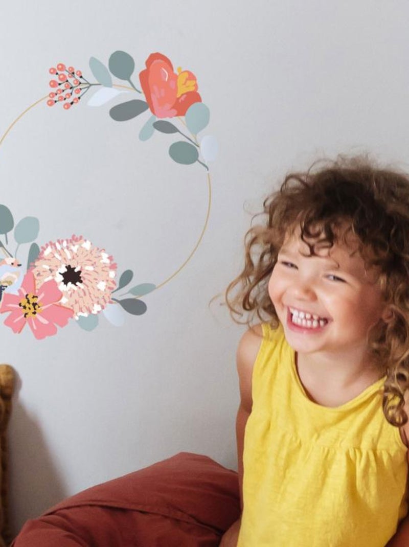 Mimi'lou - Sticker Easy couronne Jill - Rose - Maison - 0.00€ - Kiabi