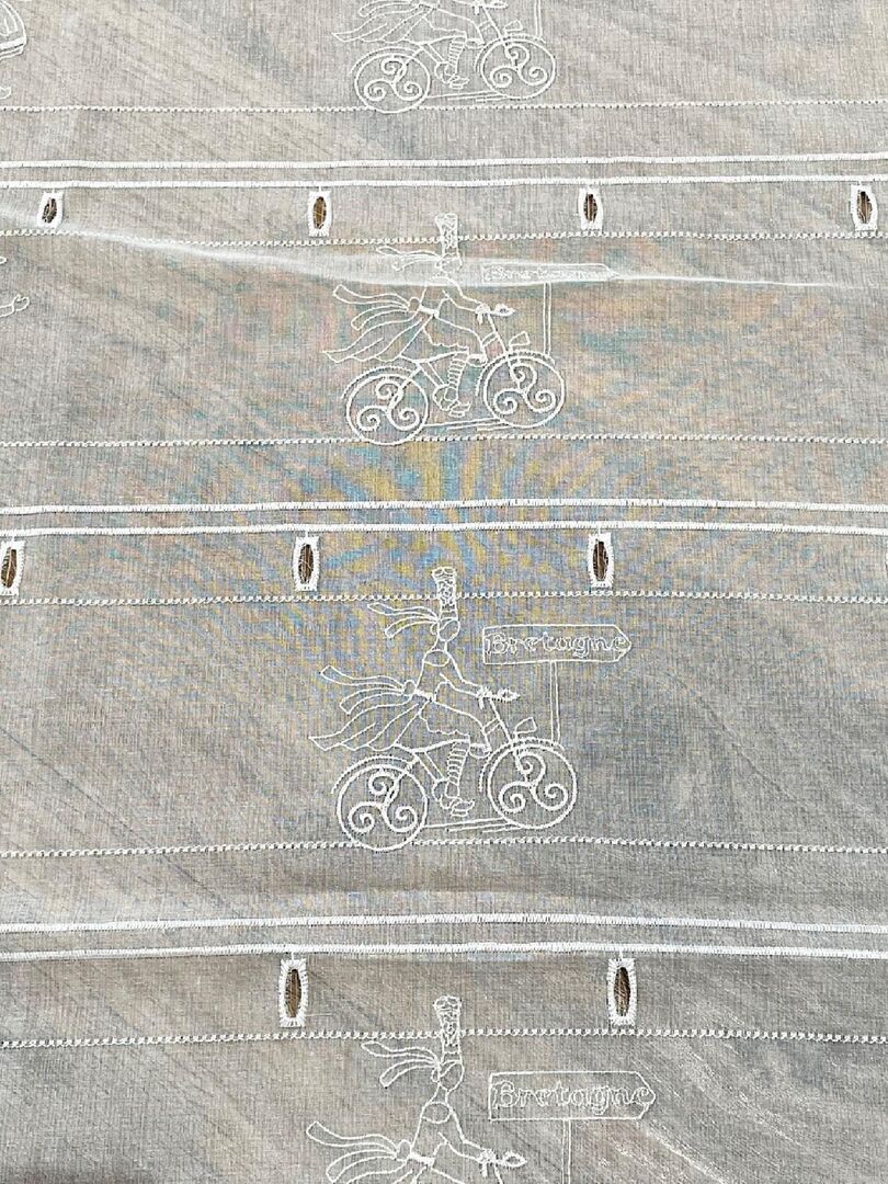 Modulable brodé au style Breizh - Blanc - Kiabi - 15.55€