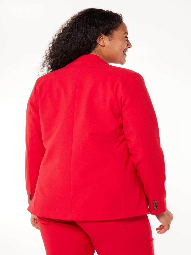 MS MODE Manteaux Blazer - Rouge - Kiabi - nu€