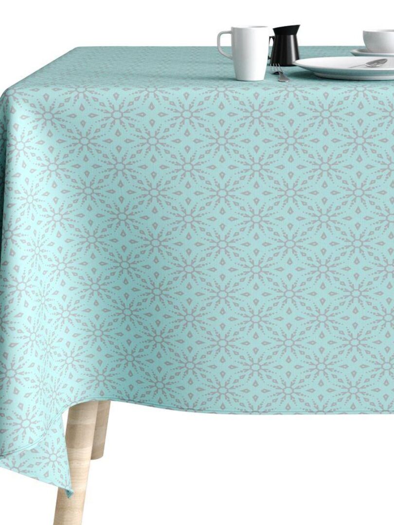Nappe Polyester à motifs Flocon - Bleu - Kiabi - 31.99€