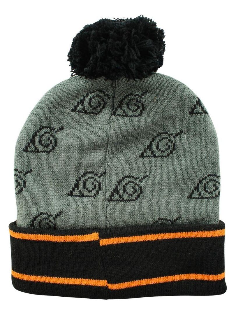 Naruto - Bonnet imprimé Naruto - Noir - Kiabi - 14.32€