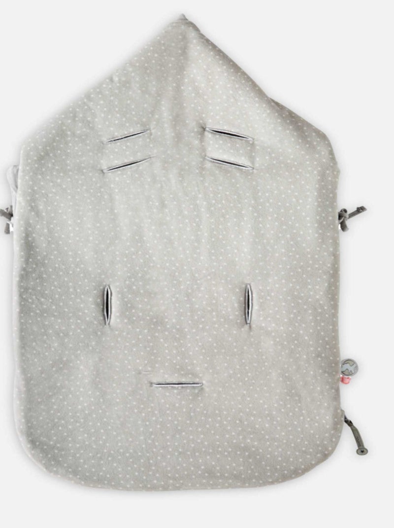 Nid d'ange Veloudoux 90cm Anna & Milo - Gris - 0.00€ - Kiabi