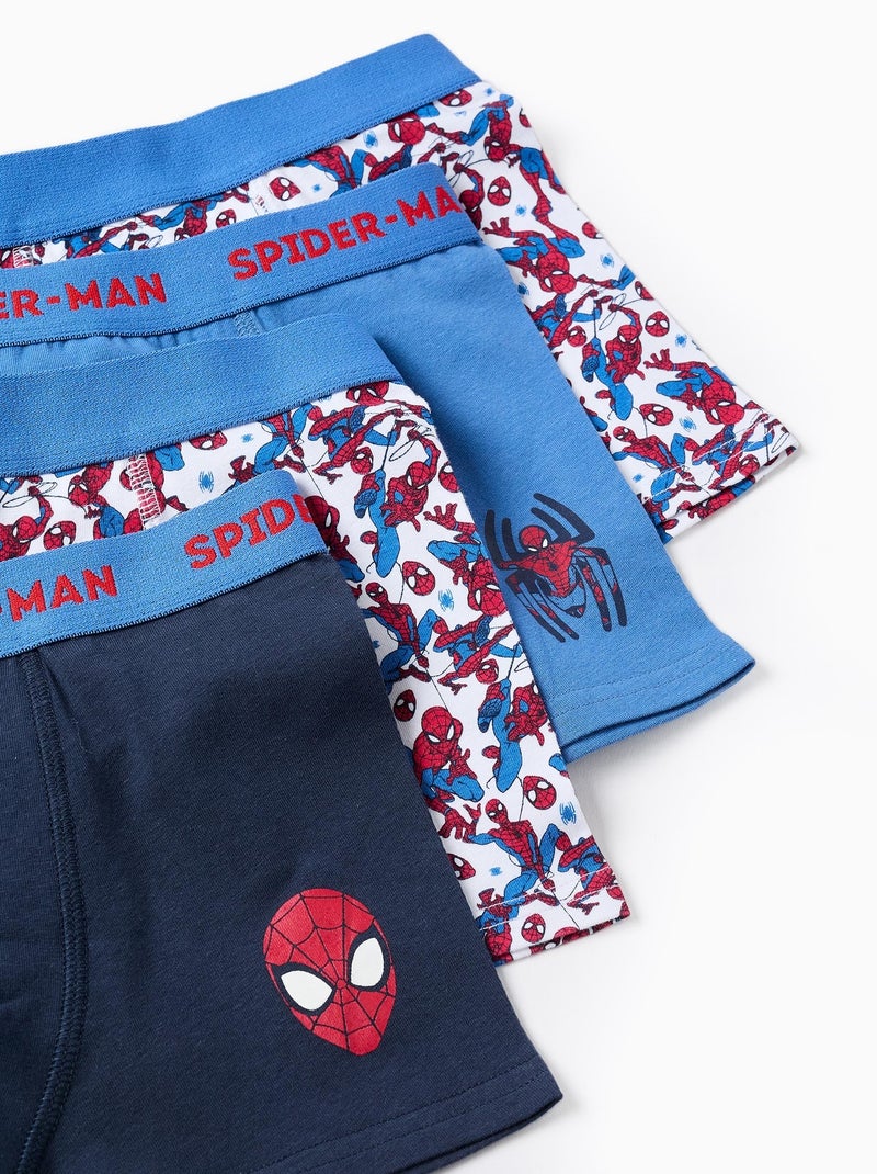 Pack 4 Boxers Spider-Man - Multicolore - Garçon - 22.99€ - Kiabi
