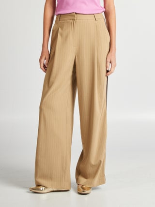 Pantalons larges femme : découvrez nos modèles - Kiabi