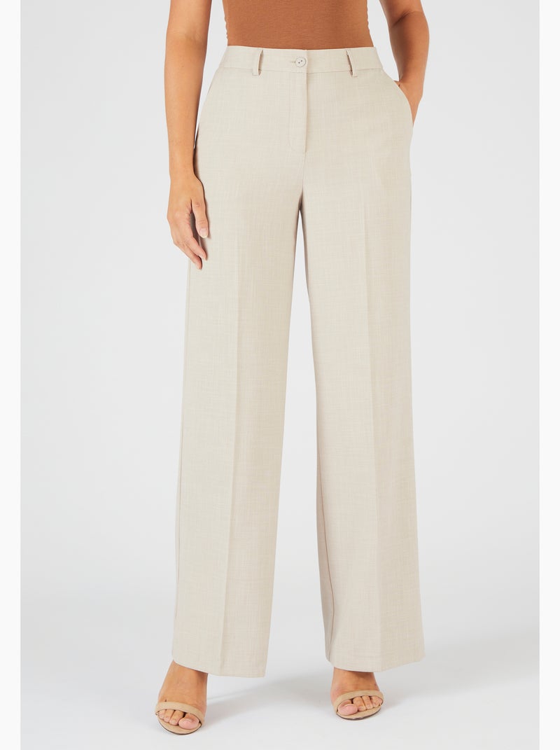 Pantalon classique fils brillants - Damart - Gris - Femme - 29.99€ - Kiabi