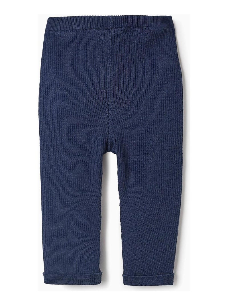 Pantalon côtelé, avec ruban FRENCH CONNECTION - Bleu foncé - Bébé fille - 0.00€ - Kiabi