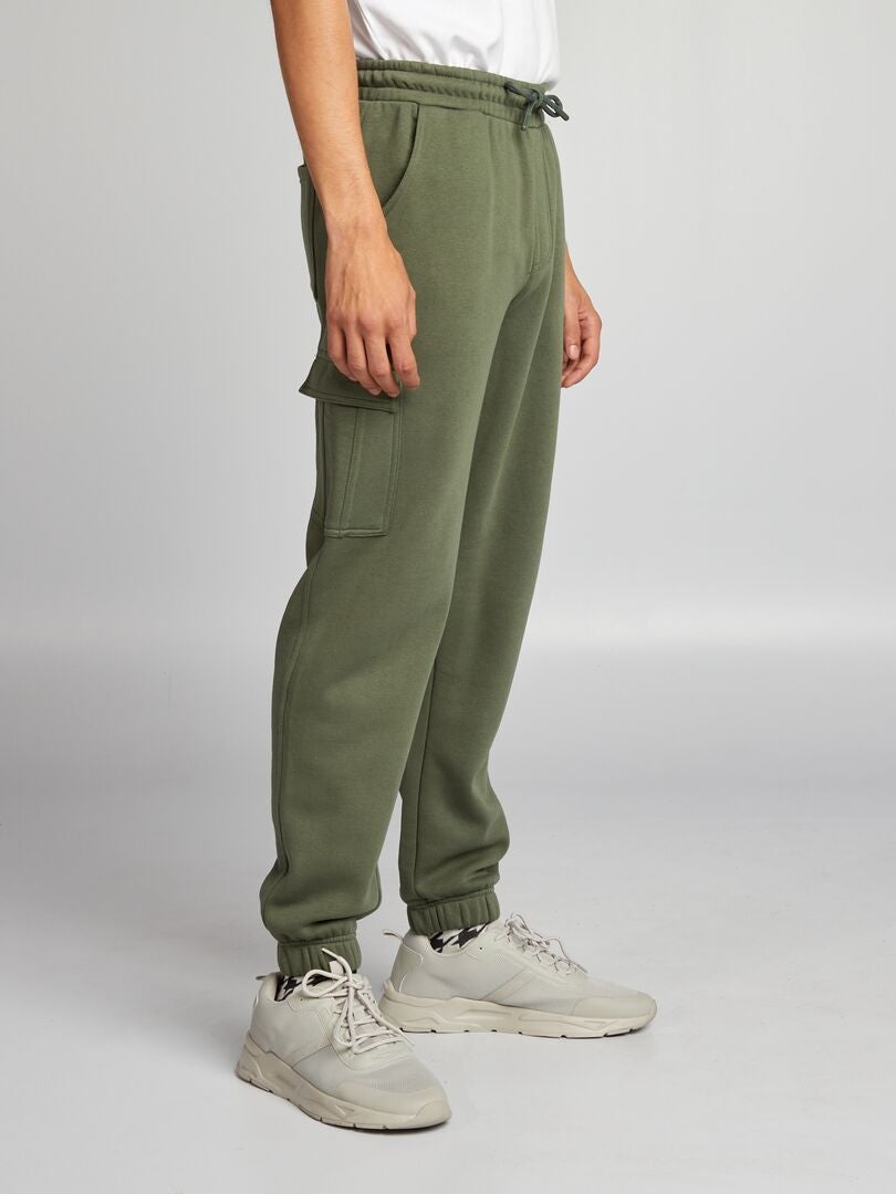 Pantalon de jogging avec poches - Vert - Kiabi - 18.00€