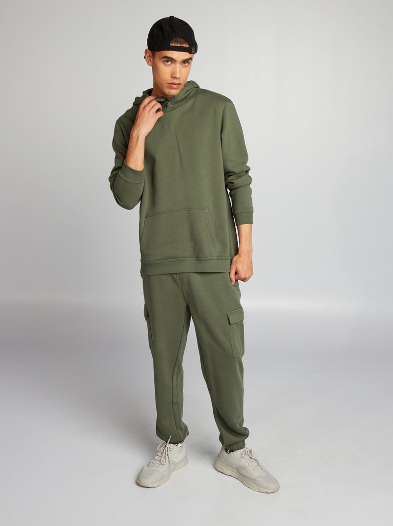 Pantalon de jogging avec poches - Vert - Kiabi - 18.00€
