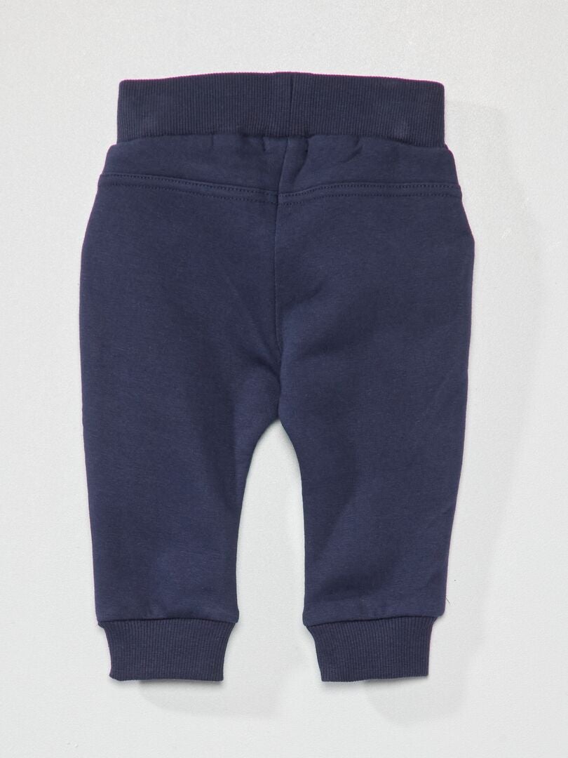 Pantalon de jogging en molleton - Bleu - Kiabi - 7.00€