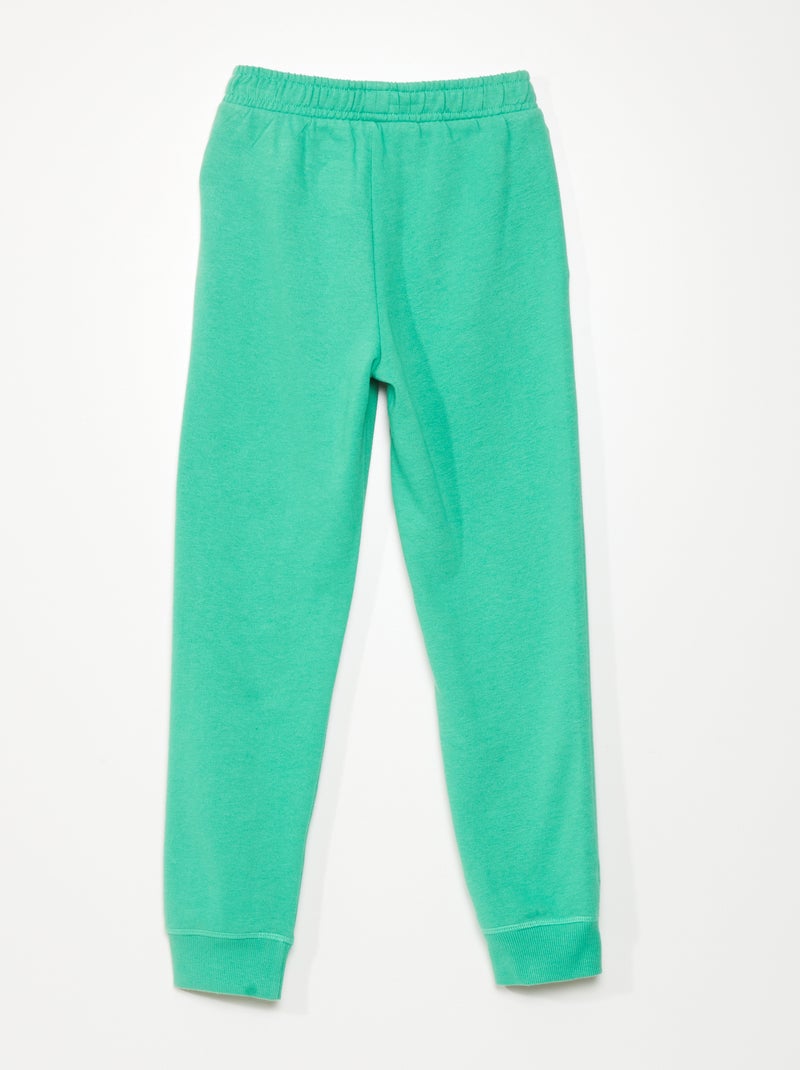 Pantalon de jogging en molleton - Vert - 4.00€ - Kiabi