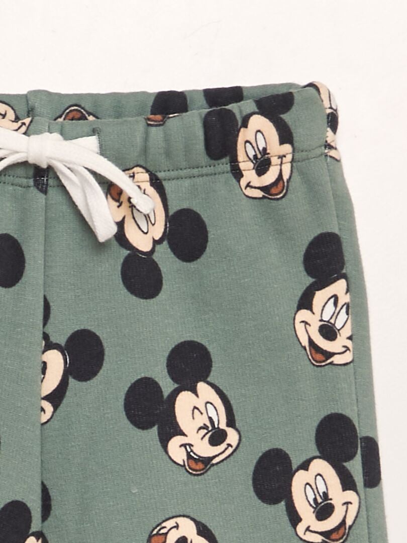 Pantalon de jogging 'Mickey' 'Disney' - Vert - Kiabi - 10.00€