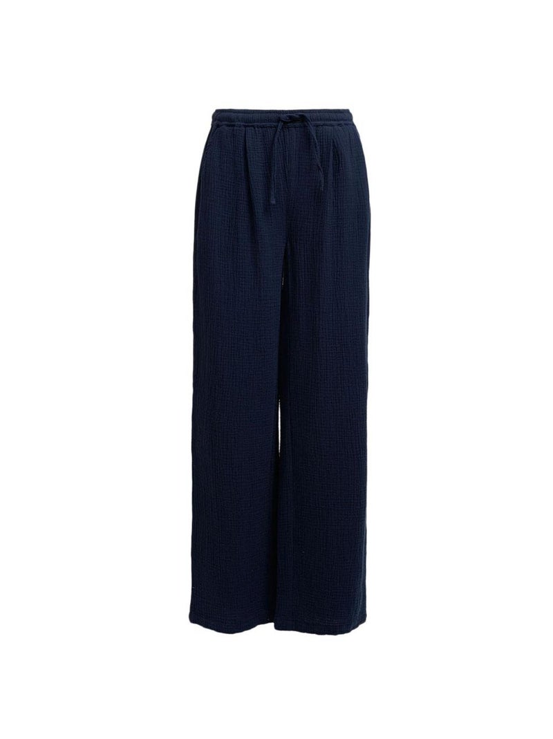 Pantalon Fluide Femme Teddy Smith Toon Dark - Bleu marine - 34.99€ - Kiabi