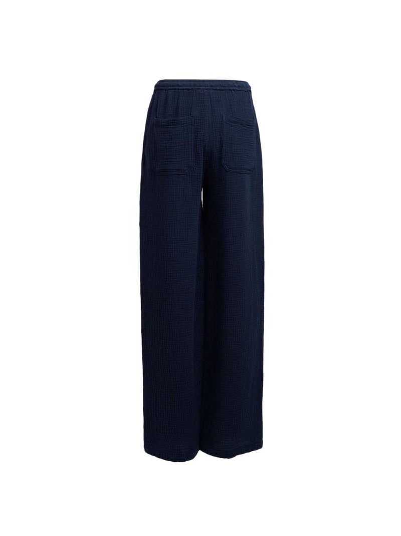 Pantalon Fluide Femme Teddy Smith Toon Dark - Bleu marine - 34.99€ - Kiabi