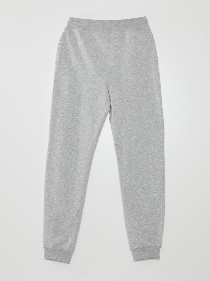 Pantalon jogging en molleton - Gris cliar - Homme - 5.50€ - Kiabi