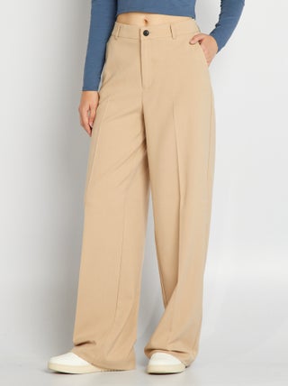 Pantalons larges femme : découvrez nos modèles - Kiabi
