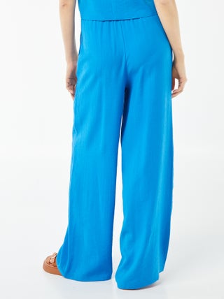 Pantalons larges femme : découvrez nos modèles - Kiabi