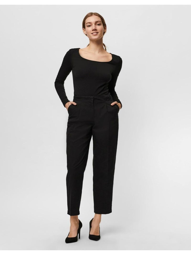 Pantalon Vero Moda - Noir Noir - Femme - 0.00€ - Kiabi