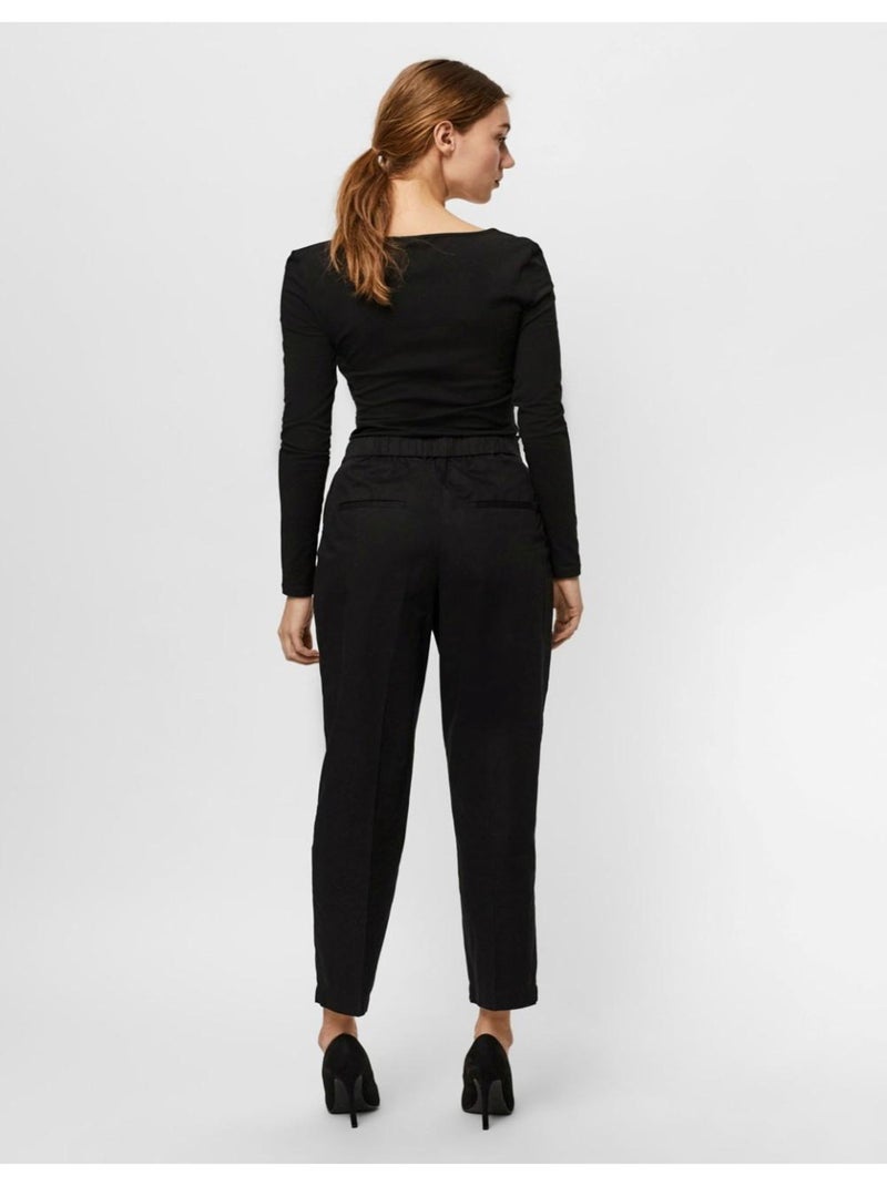 Pantalon Vero Moda - Noir Noir - Femme - 0.00€ - Kiabi